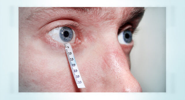 Teste de Schirmer – AUDIOVISÃO Centro Médico